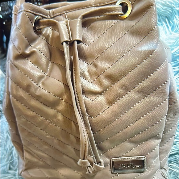 Bella Russo | Bags | 525 Bella Russo Tan Quilted Womens Bag New | Poshmark